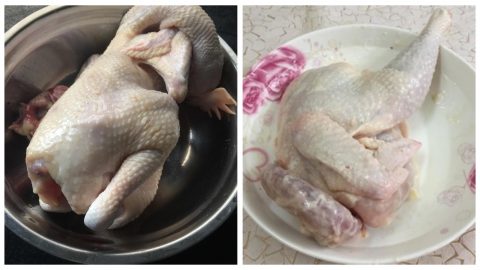 1. Wash the chicken, mix 2 teaspoons of starch, 1/2 teaspoon salt and 1 ...